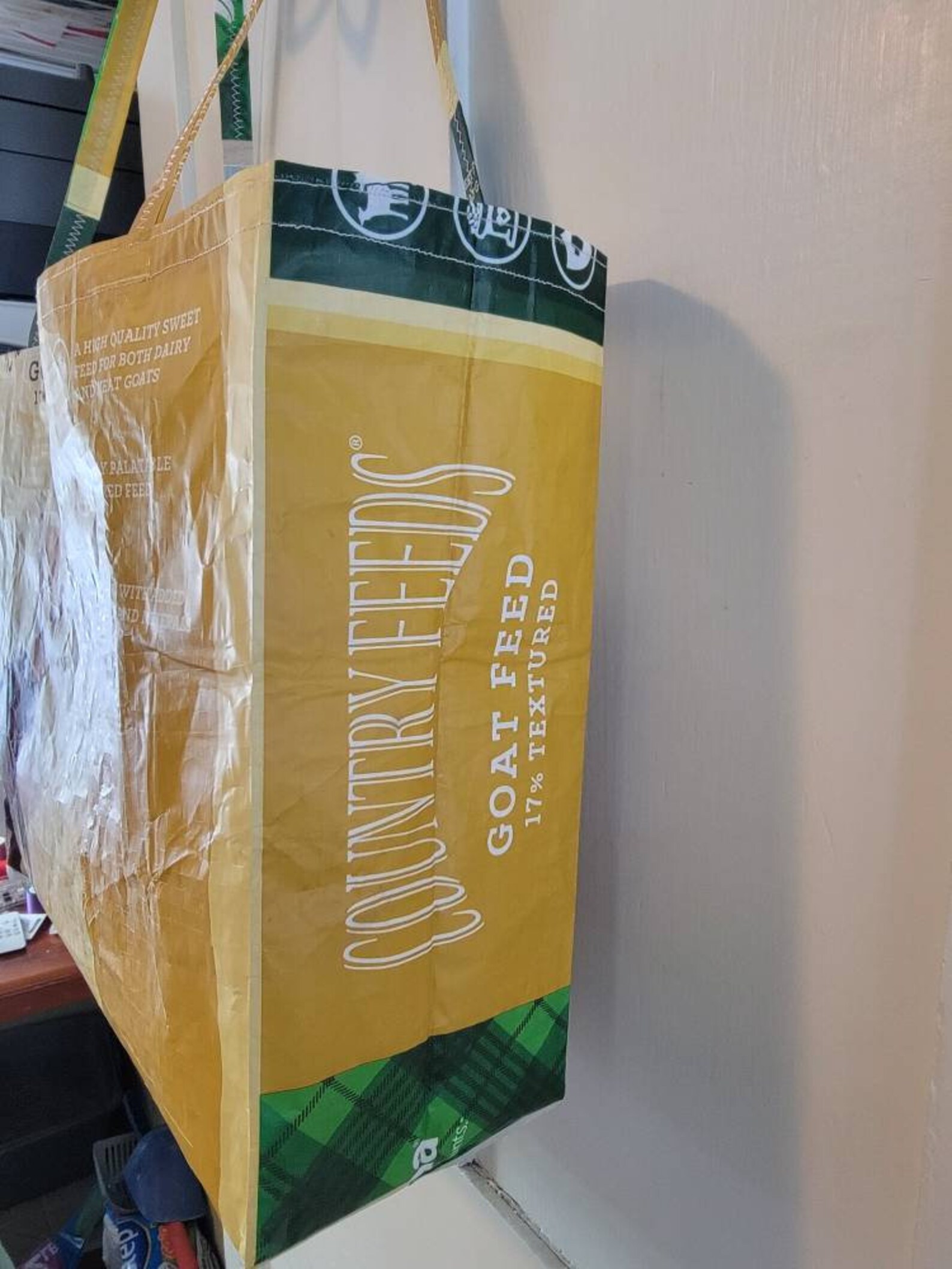 Golden Dairy Goat Tote Bag - Etsy