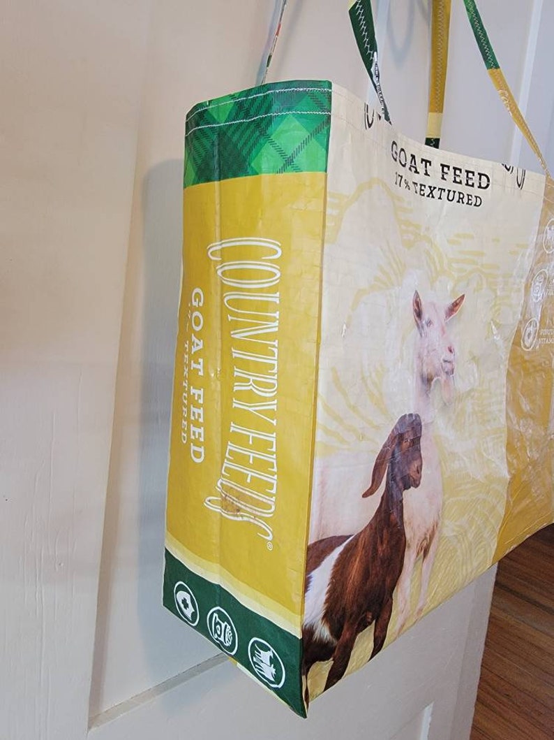 Golden Dairy Goat Tote Bag - Etsy