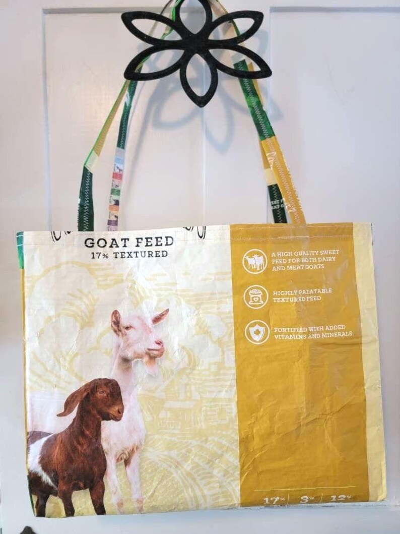 Golden Dairy Goat Tote Bag - Etsy