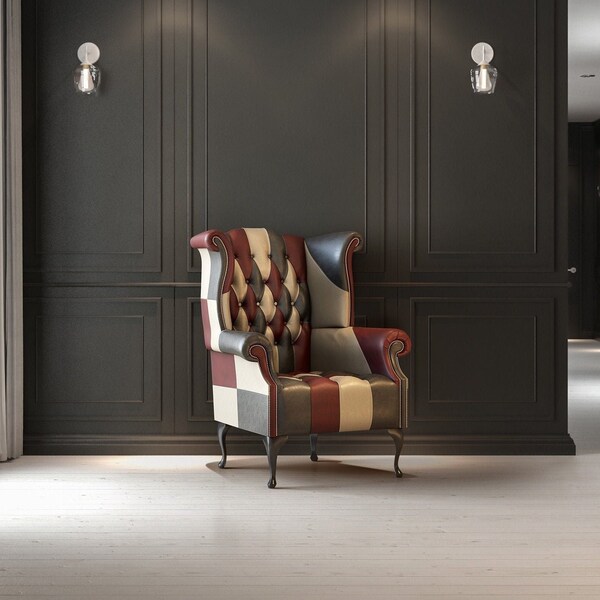 Patchwork Chair - Etsy