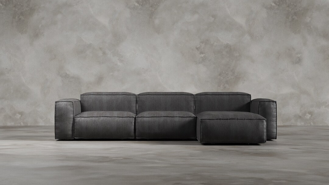 QUALITY MODULAR SOFA Belvedere Soft Premium Leather Look - Etsy