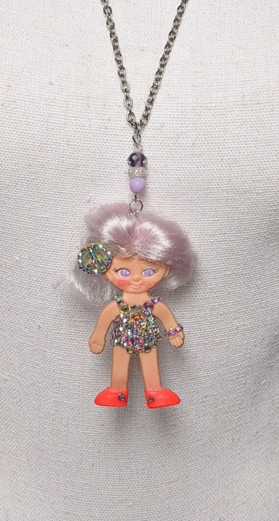 Vintage Flatsy Doll. These Minis Have Been Turned Into Very - Etsy