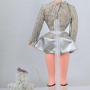 Vintage Clone Barbie/ Bild Lilli Fashion Doll in Vintage Dress. Mid ...