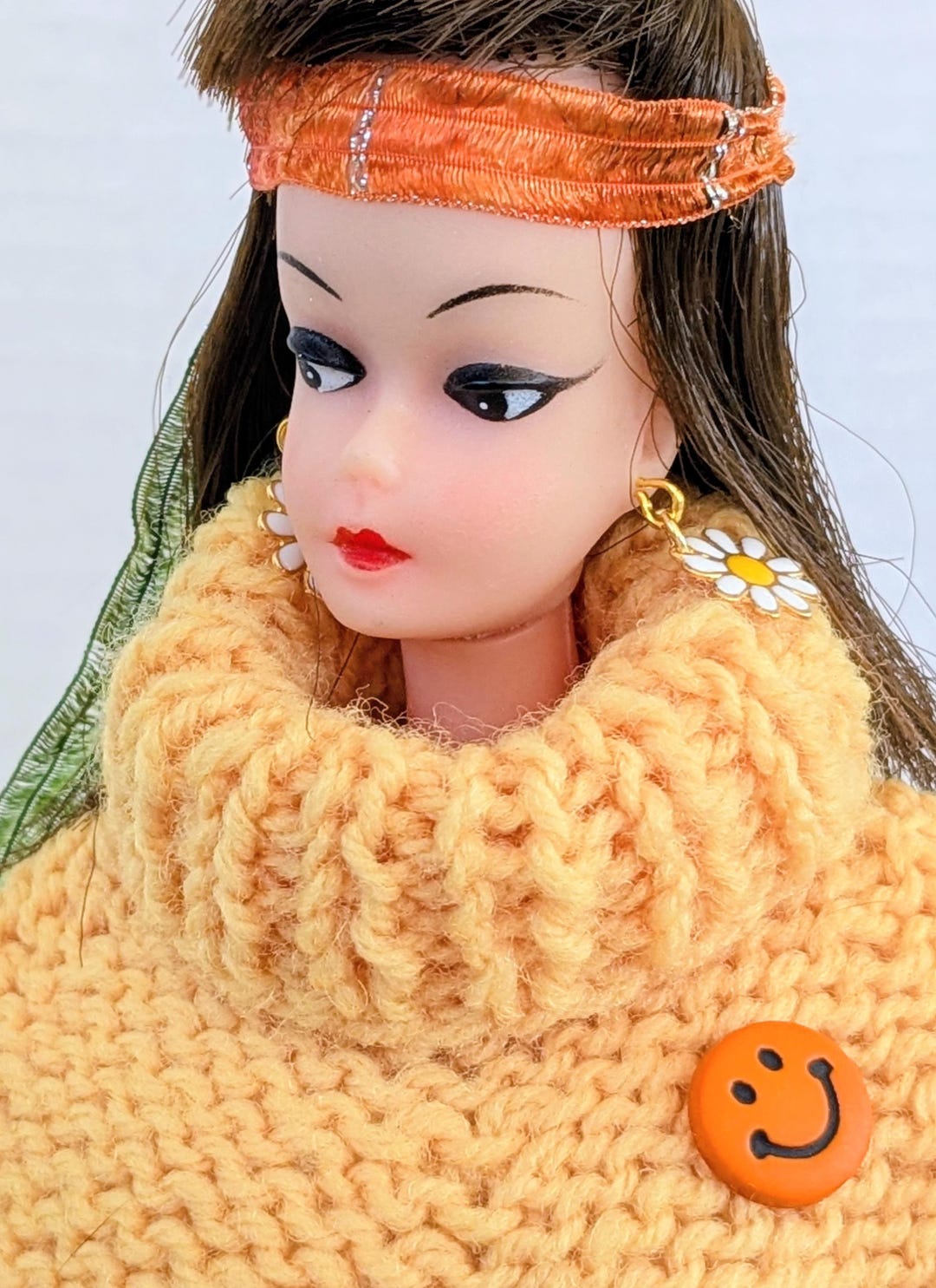 Vintage Clone Barbie or Bild Lilly Doll Dressed in Vintage Clothes ...
