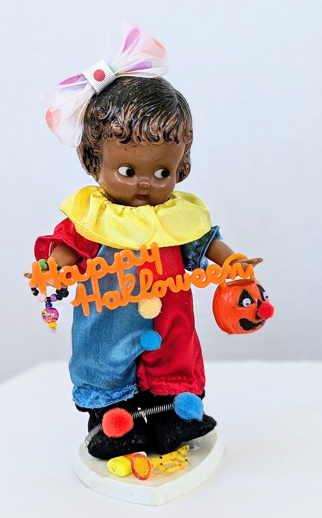 Vintage Knickerbocker Kewpie Doll Reimagined for Halloween in Vintage ...