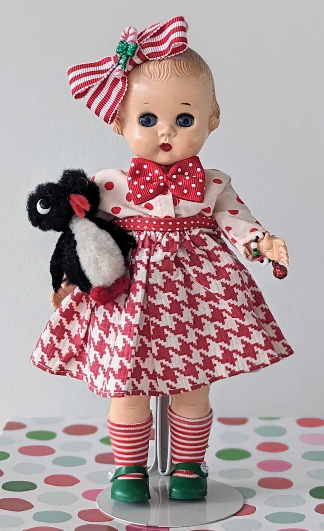 Vintage Walker Doll Reimagined for Christmas. 9 Lolly Dolly,the ...