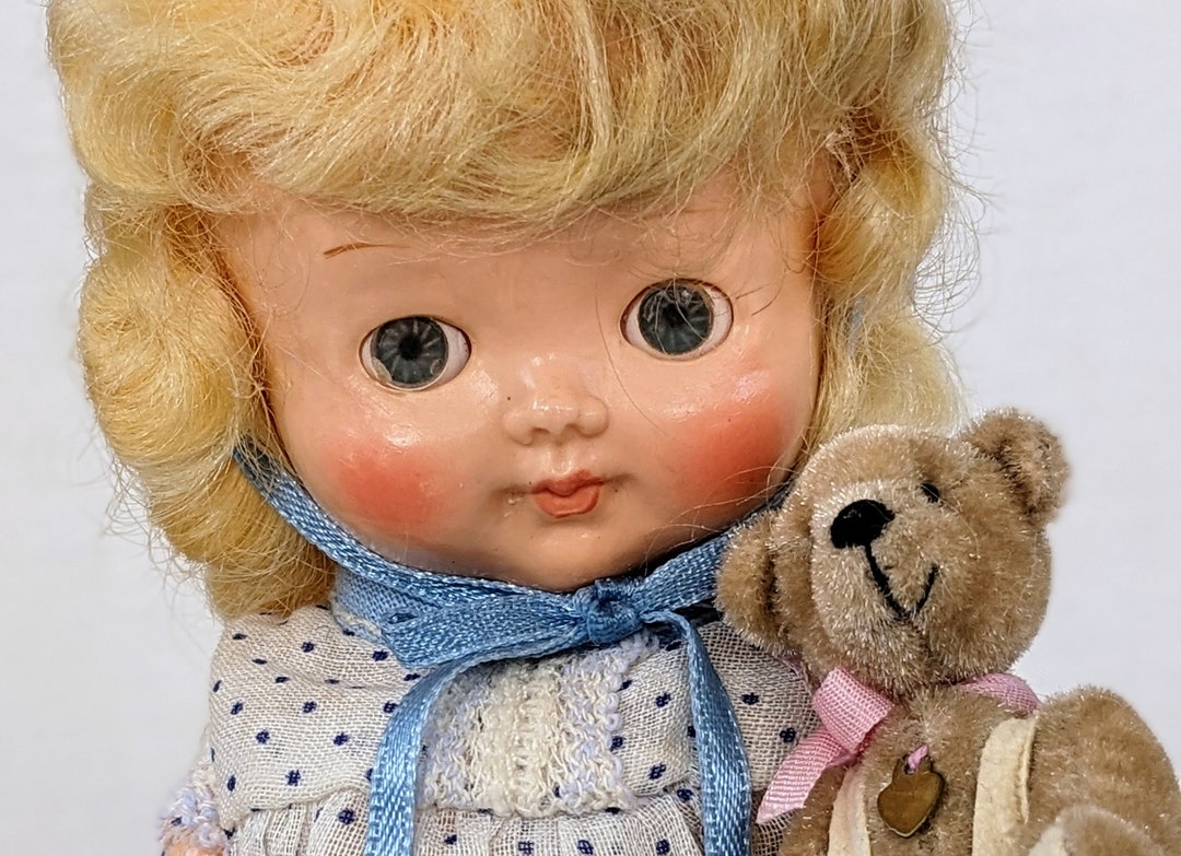 Small Antique Doll. Rare Find! She Has Adorable Starfish Hands,rosy ...