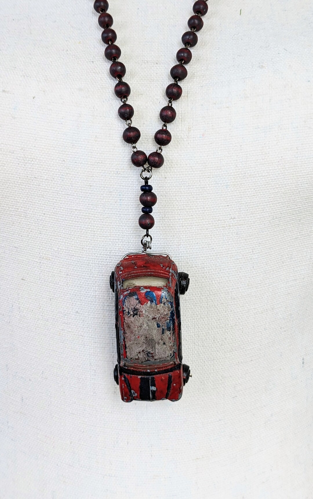 Antique Toy Car Necklace. A Toy Car , From the UK, Suspended From a ...