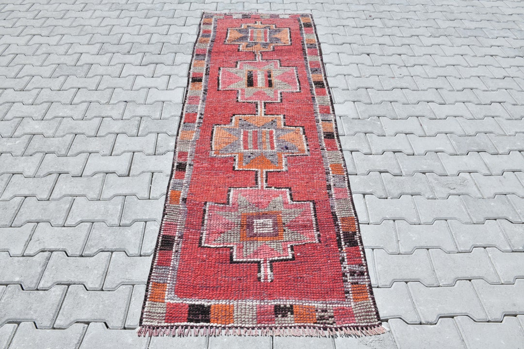 Entry Rug,3x8 Kitchen Rug,handmade Rug,3x8 Rug,runner Rug,oushak Runner ...