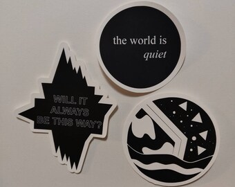 Grunge Aesthetic Stickers - Etsy