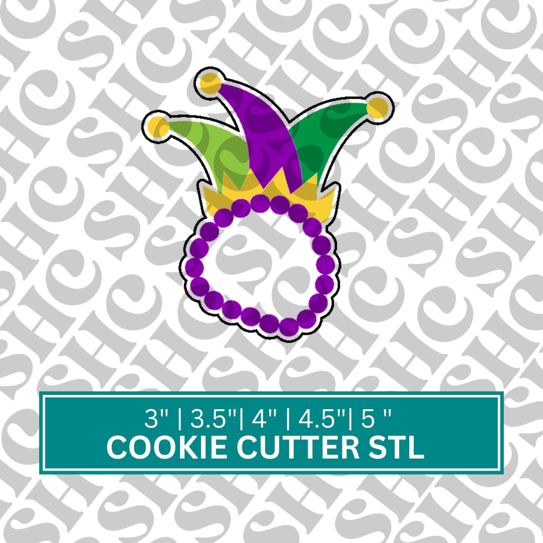 Carnival Plaque STL FILE | Festival Cookie Cutter, STL File ...