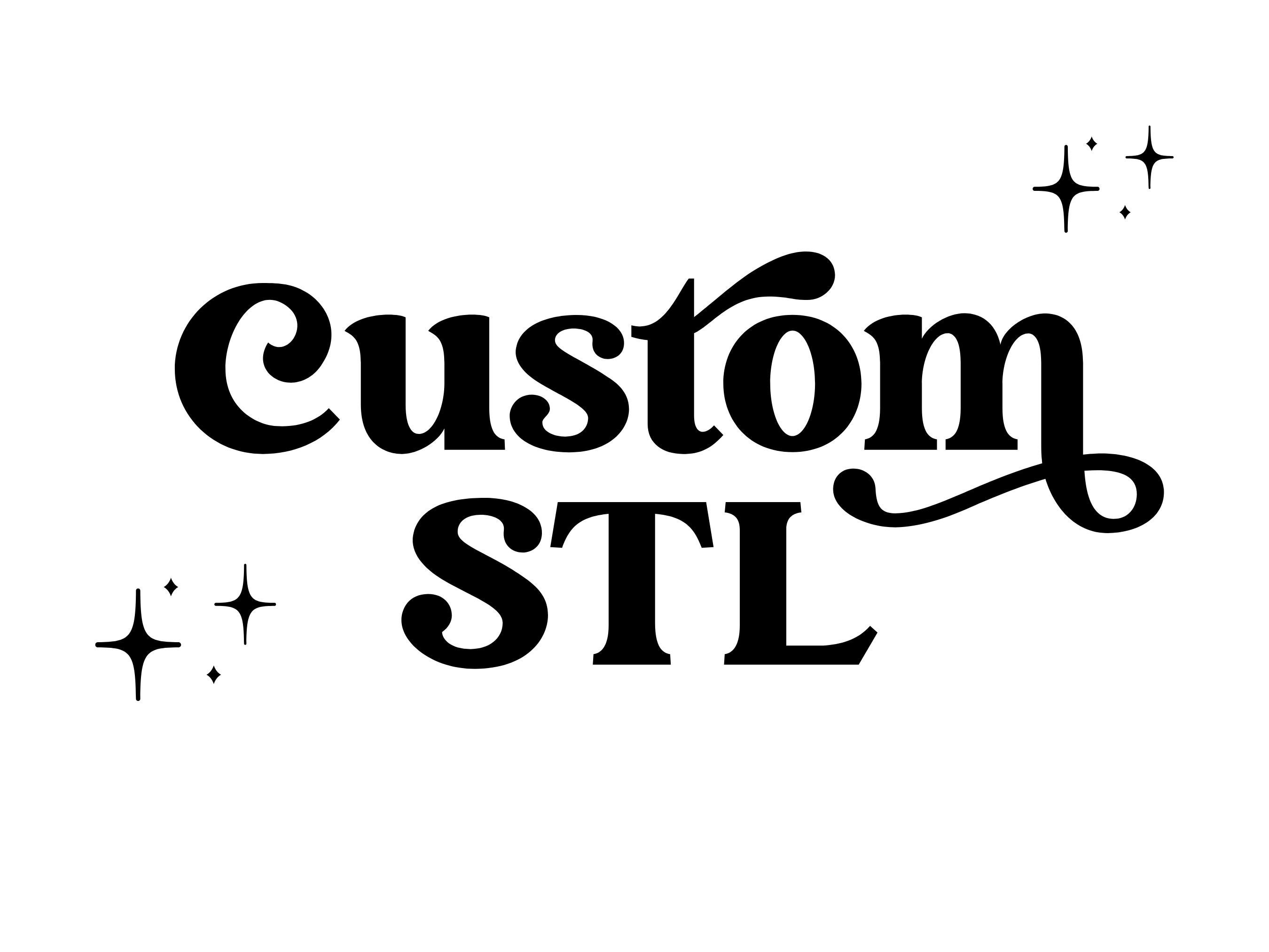 Custom Cookie STL File, Custom Cookie Cutter, Stl File, Digital ...