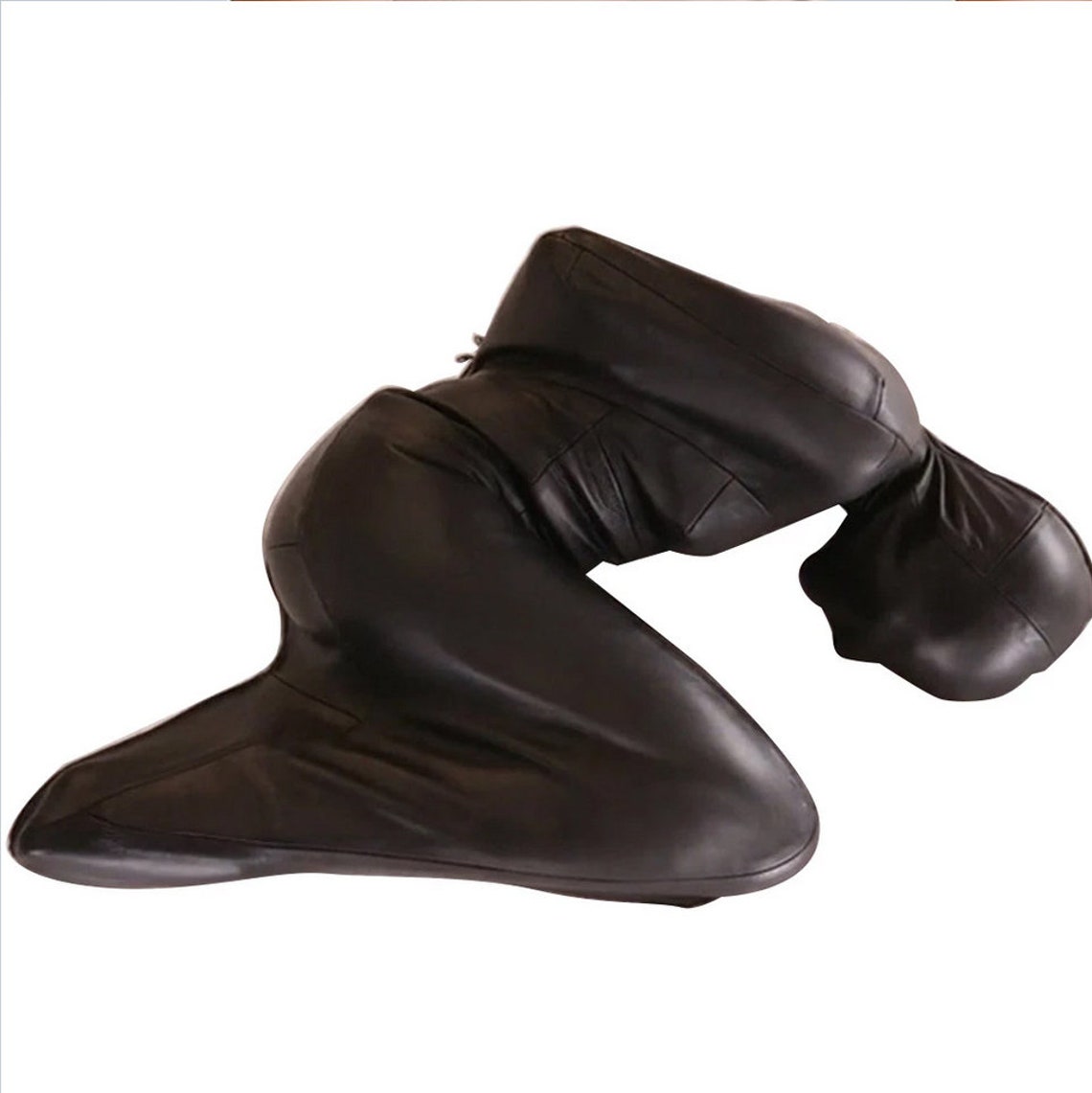 BDSM leather sensory deprivation suit | Etsy