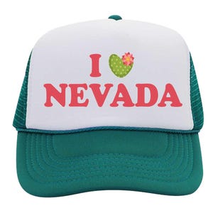 I Love Nevada Trucker Hat // Unbeatable Quality and Price // Cactus ...