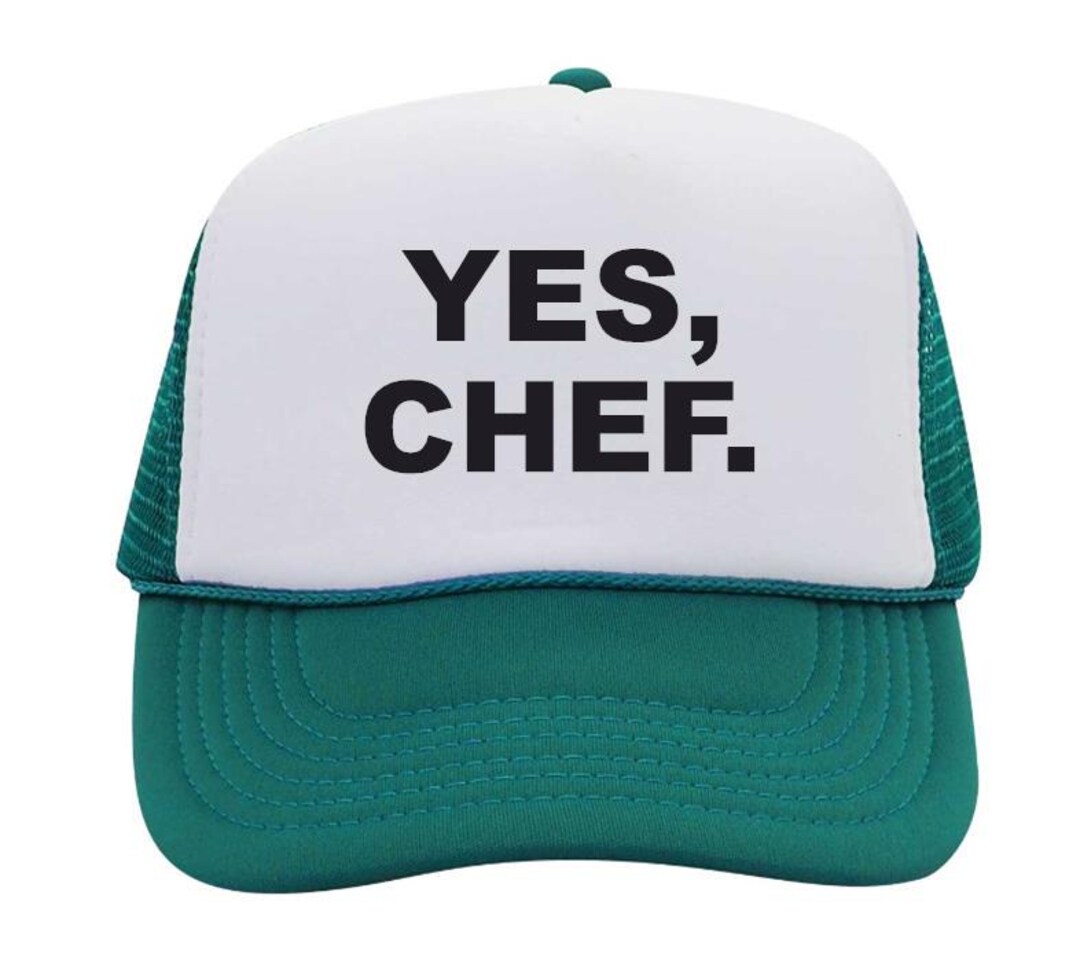 YES, CHEF. Trucker Hat // Unbeatable Quality and Price // Bear ...