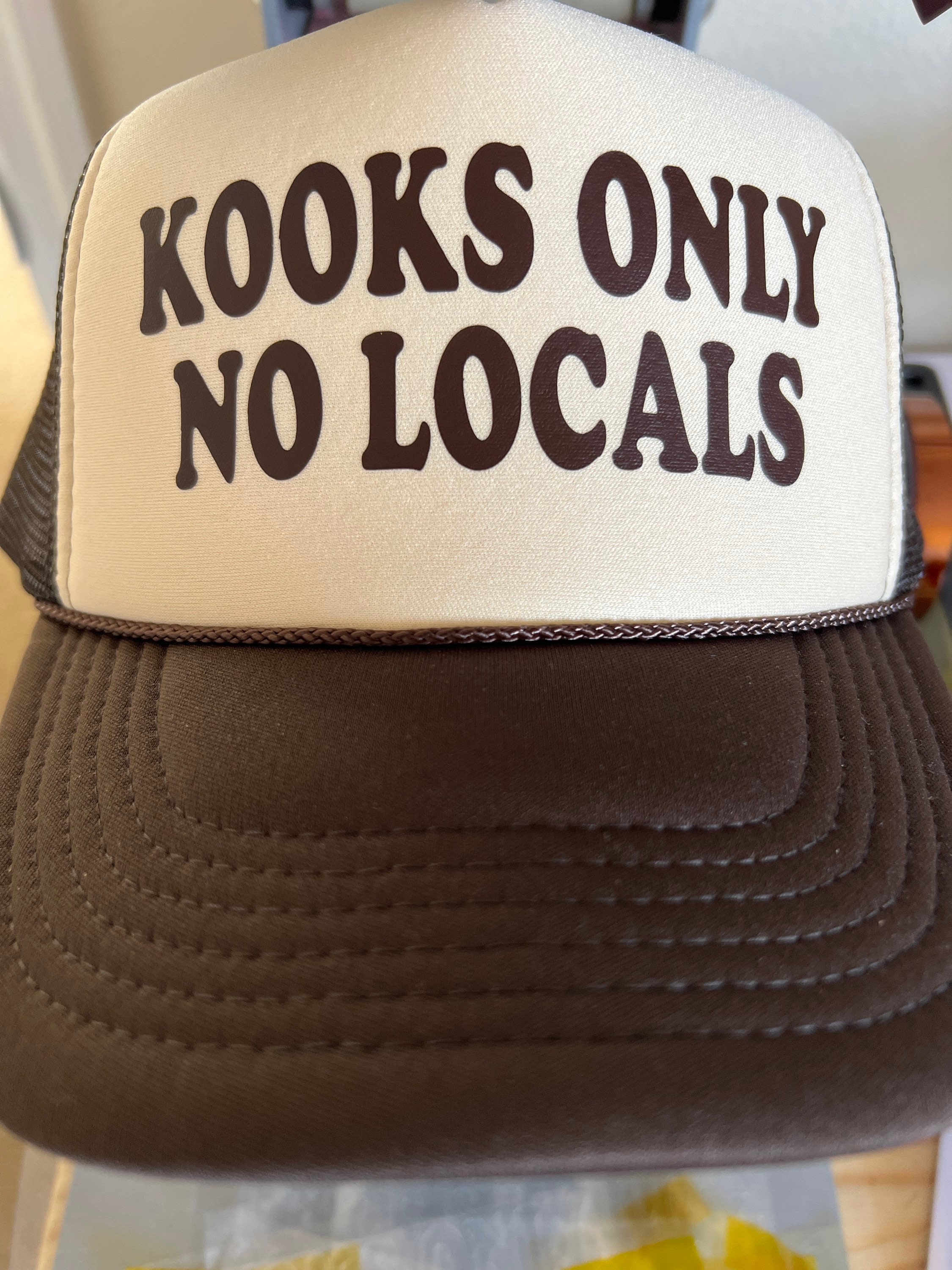 Kooks Only No Locals // Unbeatable Quality and Price // Surfer - Etsy