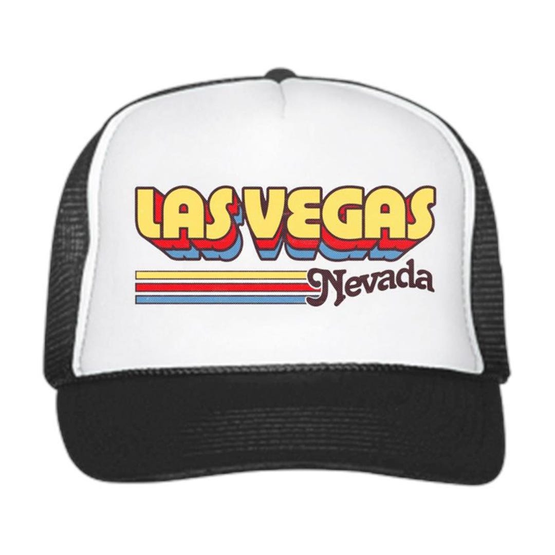 Las Vegas Nevada Trucker Hat, Foam Trucker Hats, Vintage Style Snapback ...
