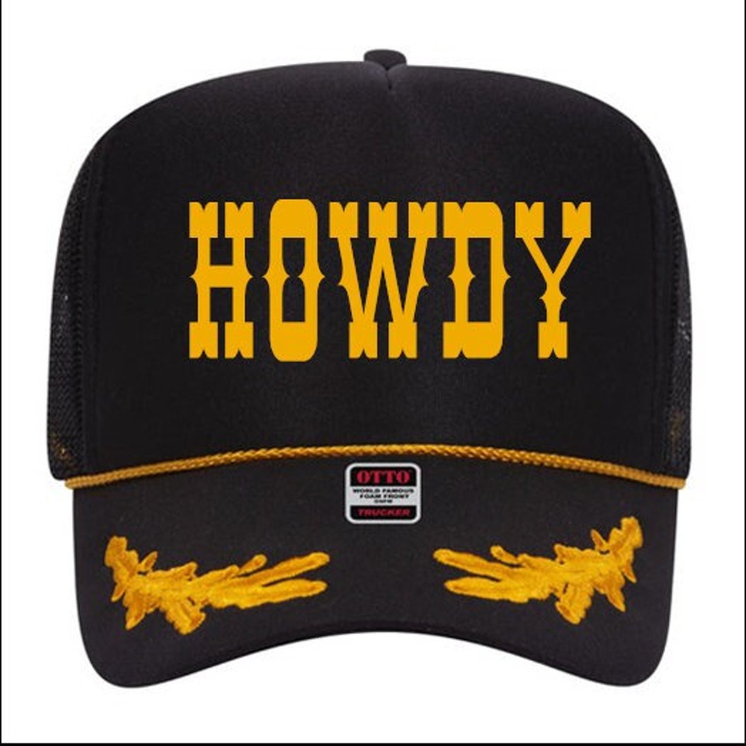 HOWDY Gold Oak Leaf Trucker Hats // Unbeatable Quality and Price ...