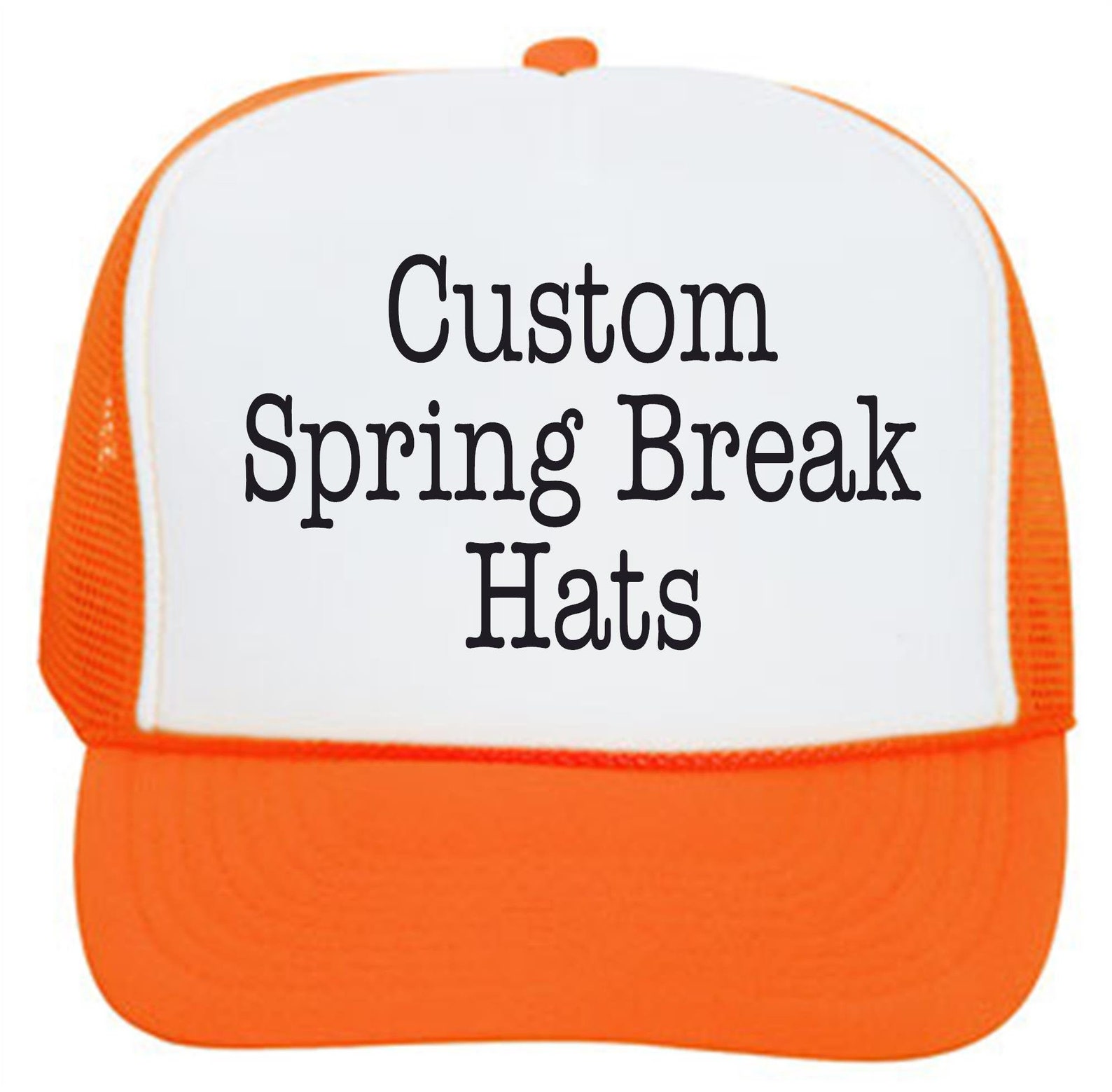 Custom Spring Break Party Trucker Hats // Unbeatable Quality - Etsy