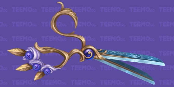 Weapon Ciseaux / Scissors Gwen Cafe Cuties League of Legend | Etsy