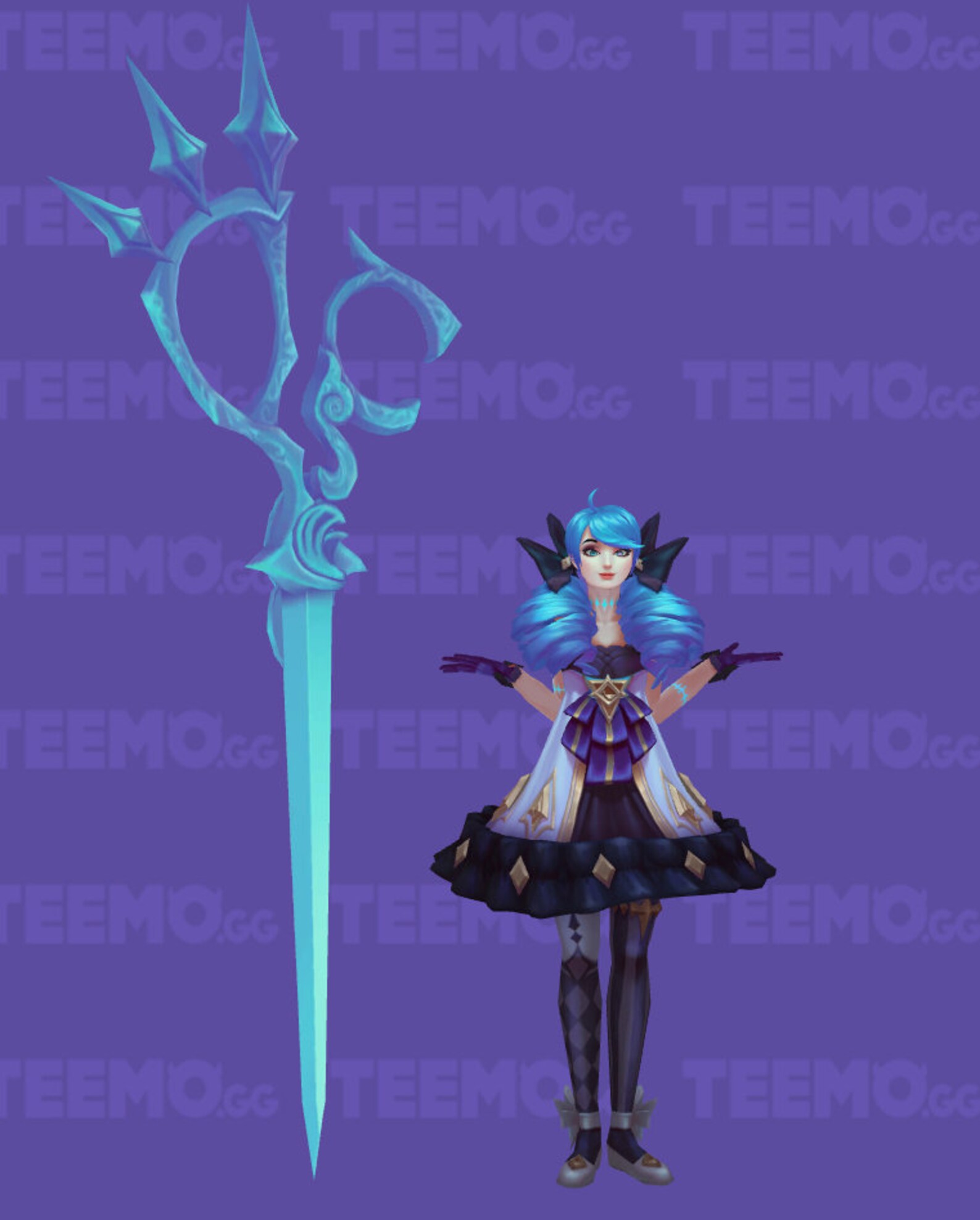 Ciseaux / Scissors Gwen League of Legend Avec Aiguilles /with Needles ...