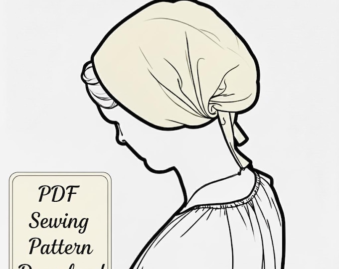 Shenhav White Ruffle Bandana, Headband Tichel, Chemo Hair Snood, Head ...
