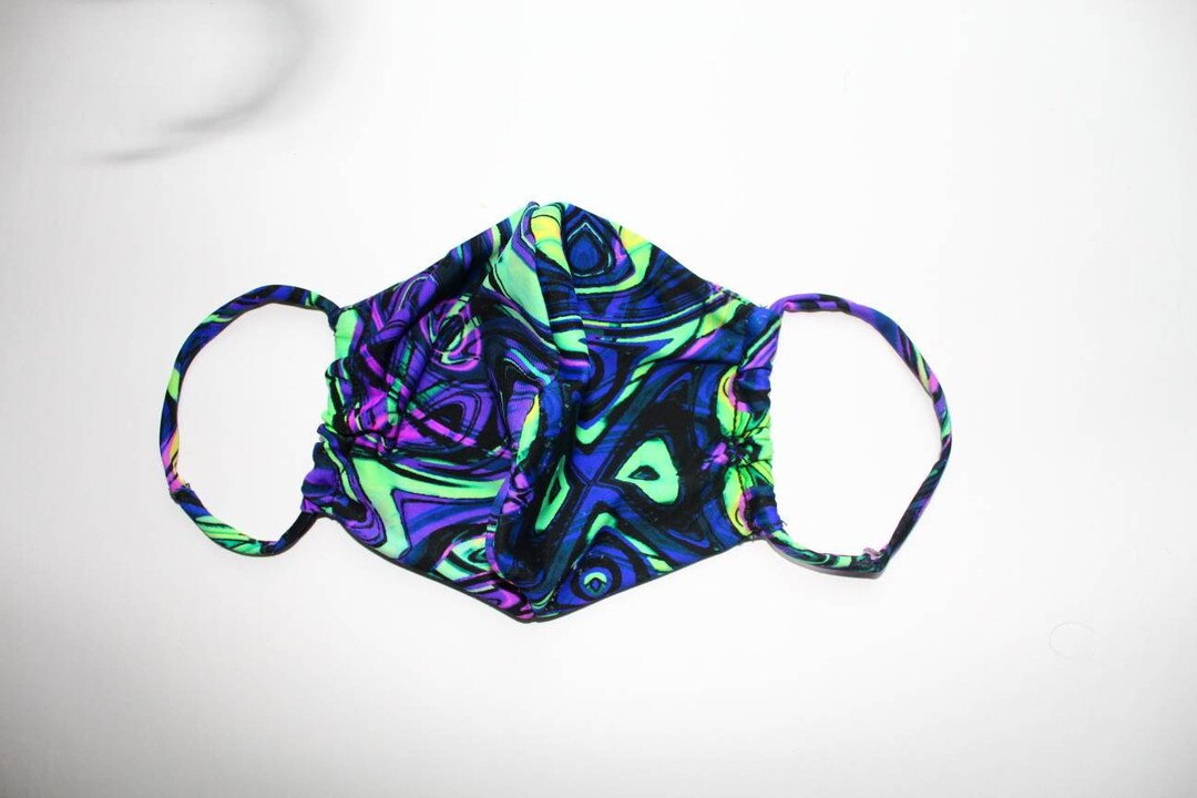 UV Reactive "spaced" Mask - Etsy