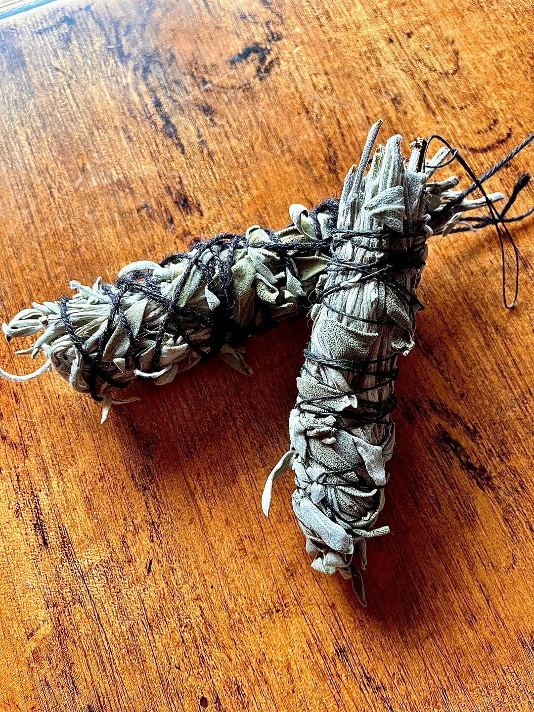 Hand Wrapped Sage Bundles / Smudge Stick - Etsy