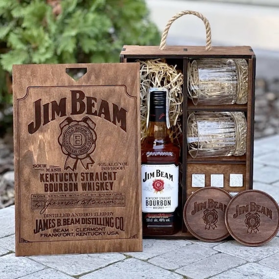 Jim beam gift set store