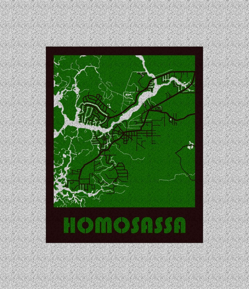 Homosassa Florida Custom File for Laser Cut Instant Download Svg Dxf ...