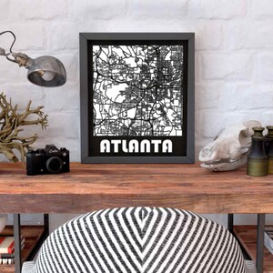Atlanta, Georgia File for Laser Cut Instant Download Svg Dxf Crd Eps ...