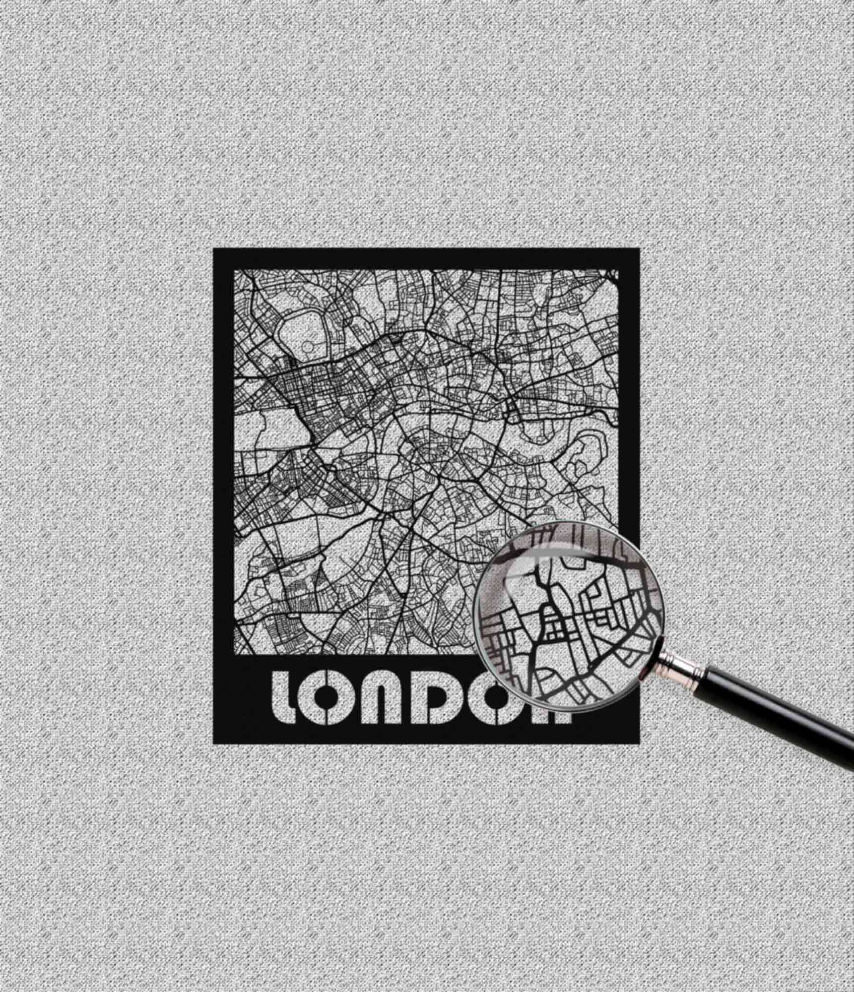London Great Britain File for Laser Cut Instant Download Svg Dxf Eps ...