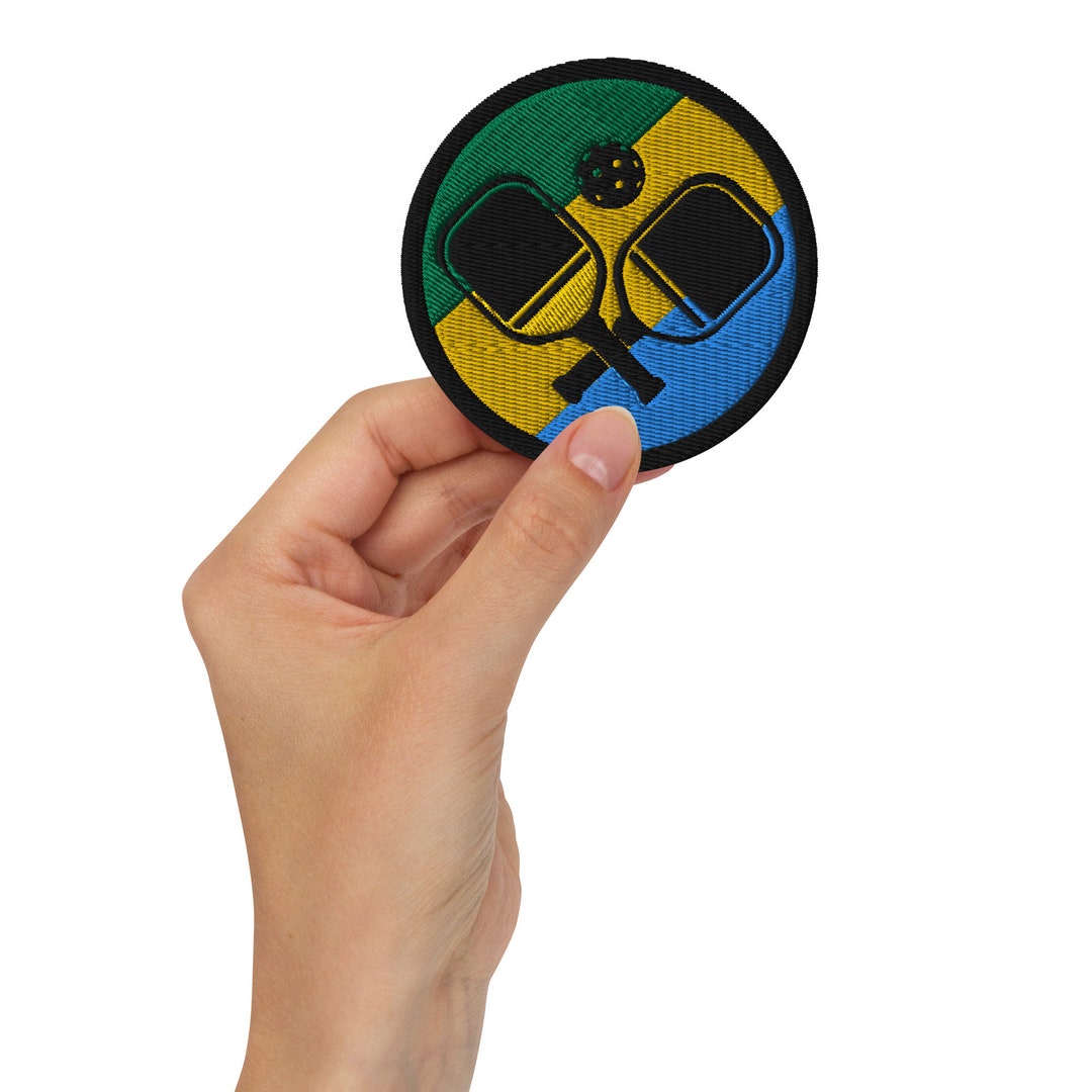 Pickleball Embroidered Patches - Etsy