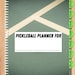 Pickleball Daily, Weekly and Monthly Digital Planner - Etsy