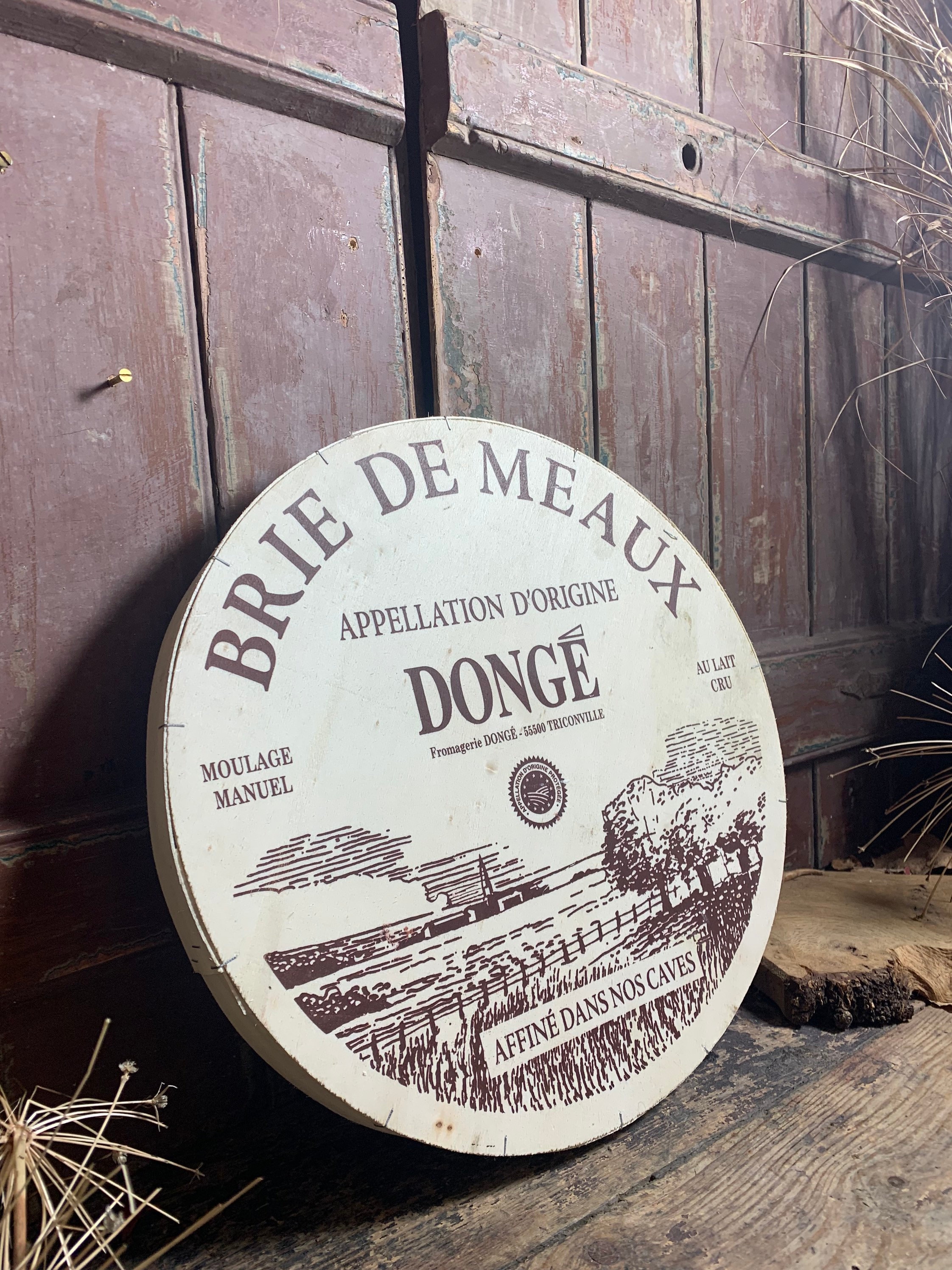 Extra Large Wooden / VINTAGE BRIE BOX / Brie De Meaux Vintage - Etsy UK