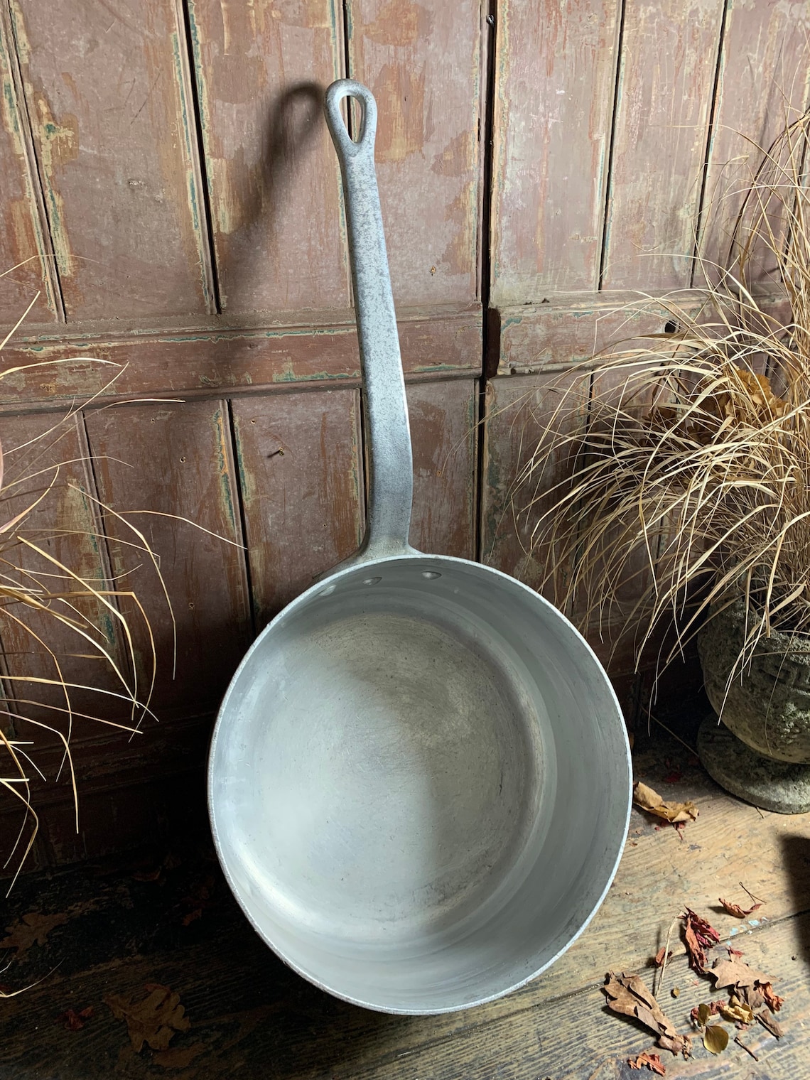 Huge Vintage French / BOURGEAT COOKING PAN / 1950s 37cm Aluminium ...