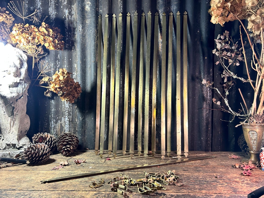 Rare Find 19th Century / STAIR ROD SET / Complete Set of 13 1 Stair ...