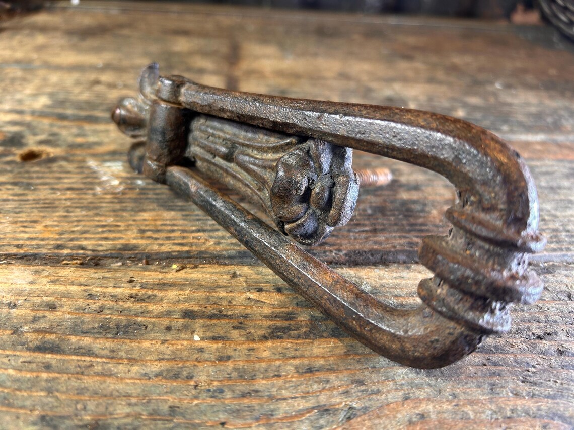 Stunning Mid 19th Century Kenrick / ANTIQUE DOOR KNOCKER / Large Solid ...