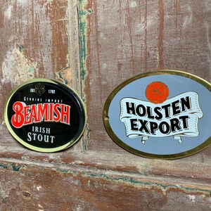 Collection of Seven / BEER PUMP LABELS / Home Bar Decor Decal ...