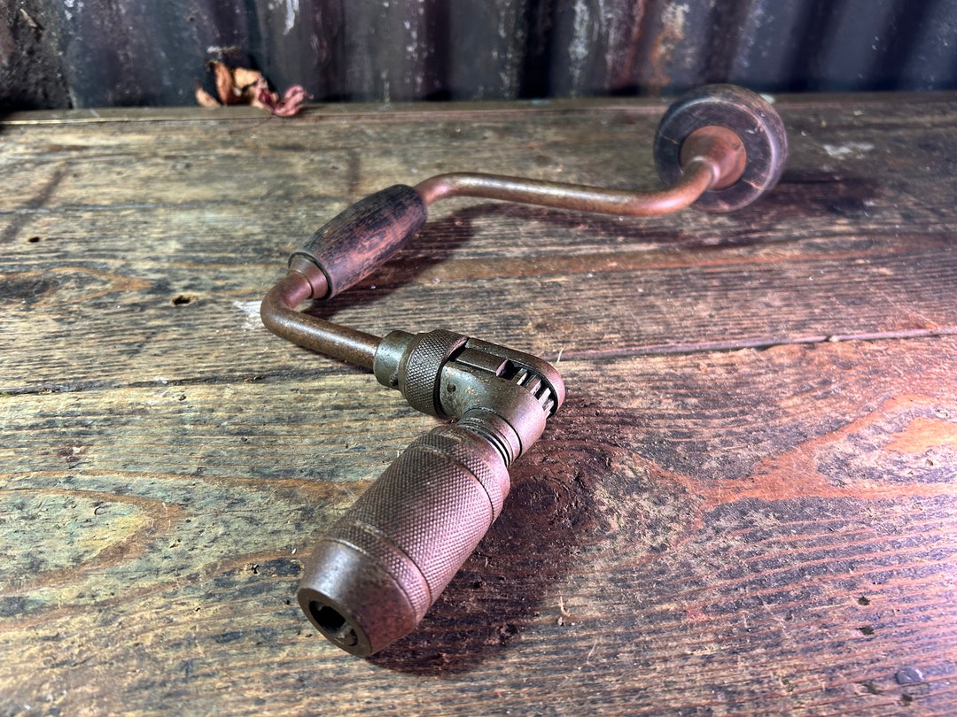 Stanley 945 10 Inch Sweep Ratchet / HAND DRILL BRACE / Carpenters Old ...