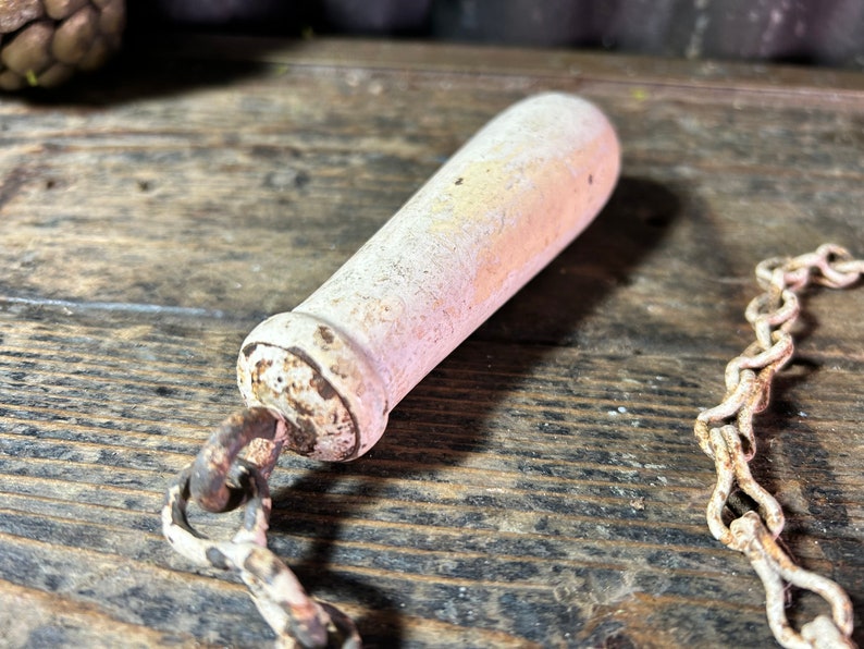 English Victorian Original Paint / TOILET CISTERN PULL / Toilet Pull ...