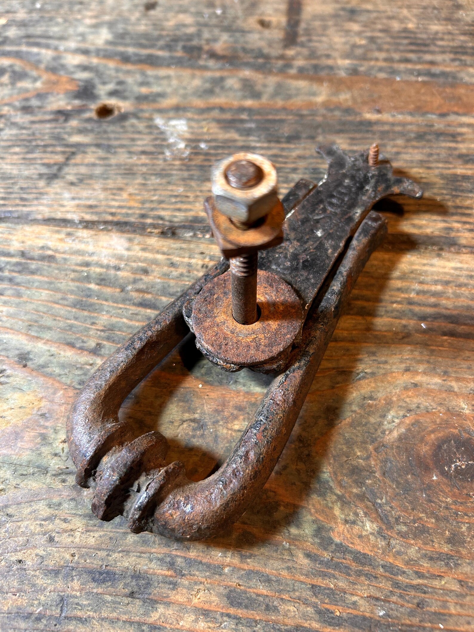 Stunning Mid 19th Century Kenrick / ANTIQUE DOOR KNOCKER / Large Solid ...