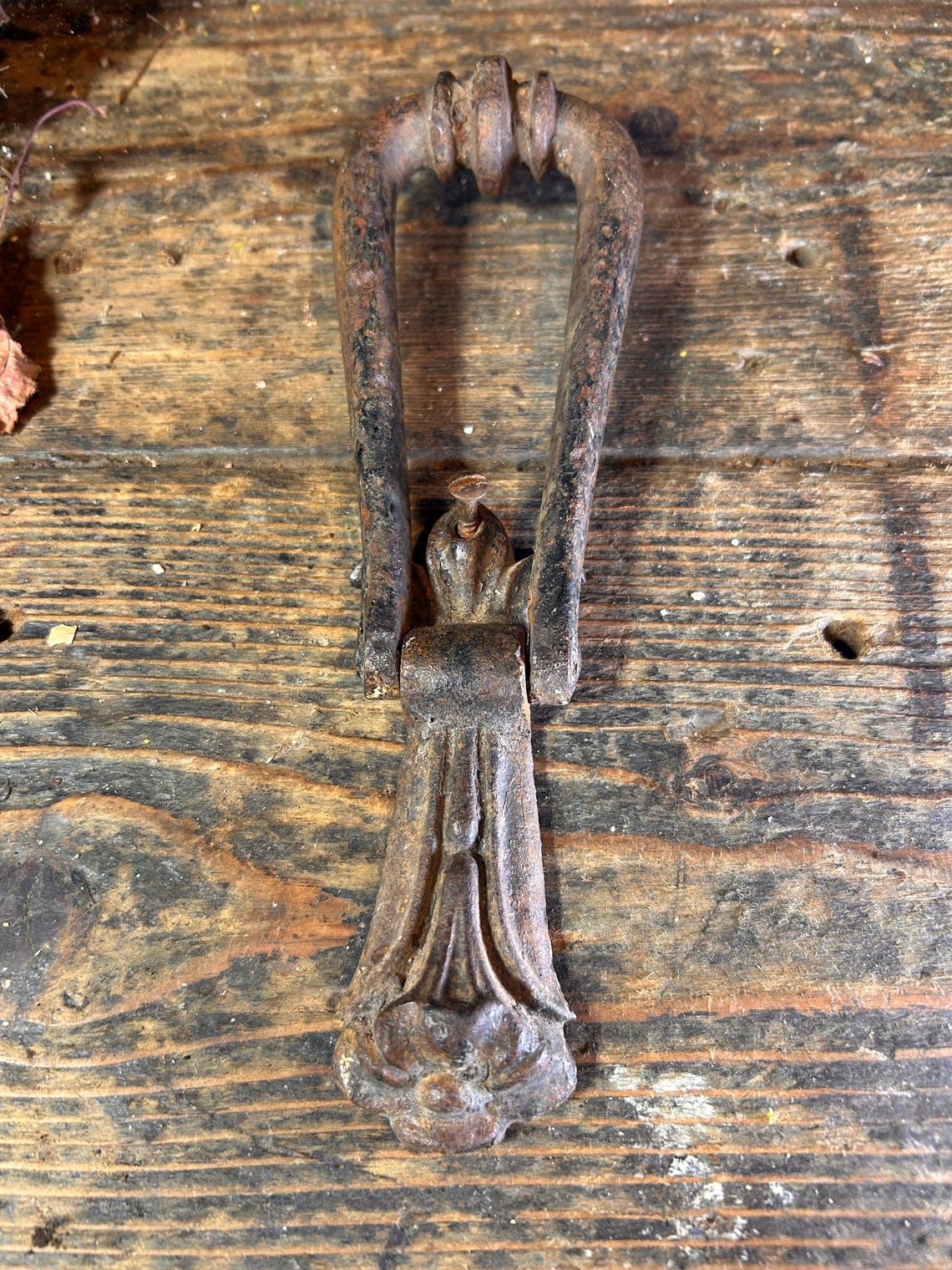 Stunning Mid 19th Century Kenrick / ANTIQUE DOOR KNOCKER / Large Solid ...