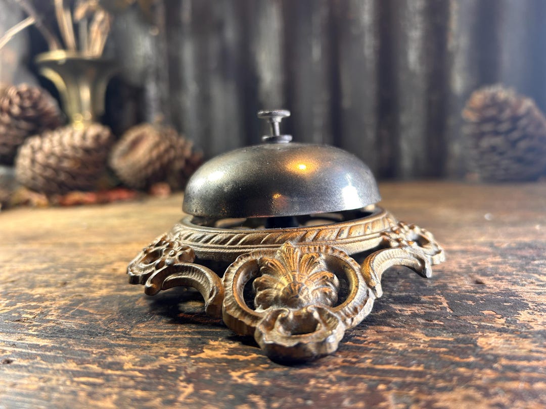 Beautiful Late Victorian / SHOP COUNTER BELL / Original Reception Bell ...