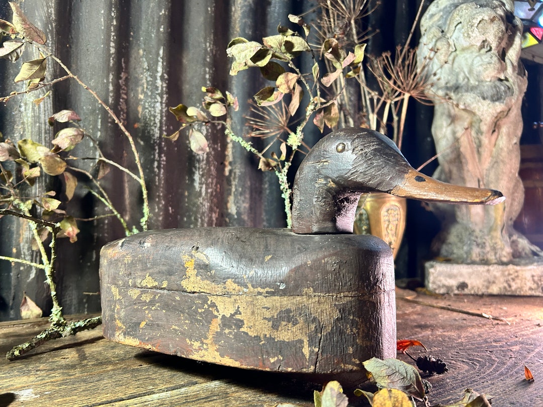 Beautiful Late Victorian / ENGLISH DECOY / Original Working Bird Decoy ...