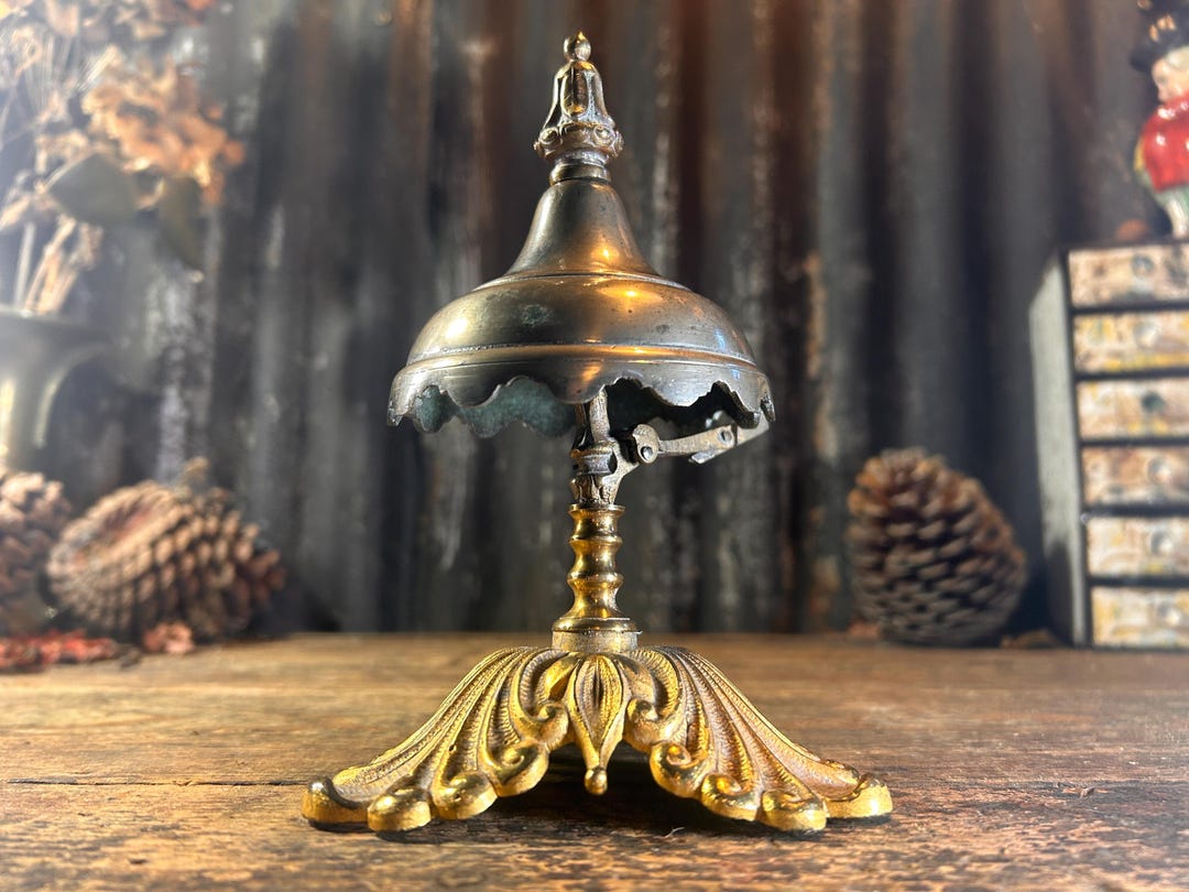 Beautiful Late Victorian / SHOP COUNTER BELL / Original Reception Bell ...