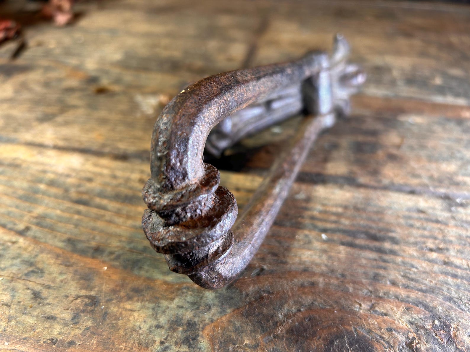 Stunning Mid 19th Century Kenrick / ANTIQUE DOOR KNOCKER / Large Solid ...