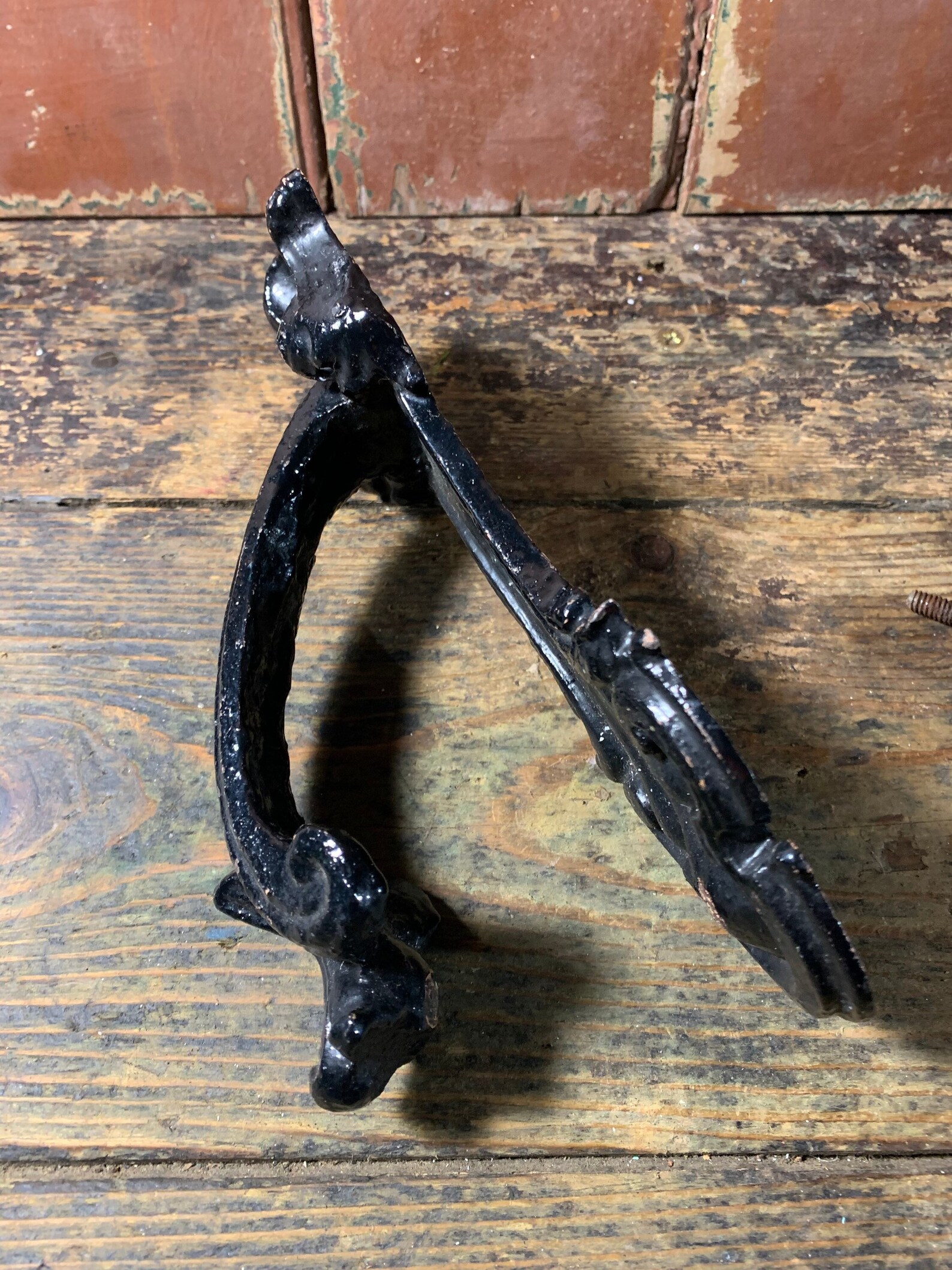Stunning Mid 19th Century Large / ANTIQUE DOOR KNOCKER / Original Solid ...