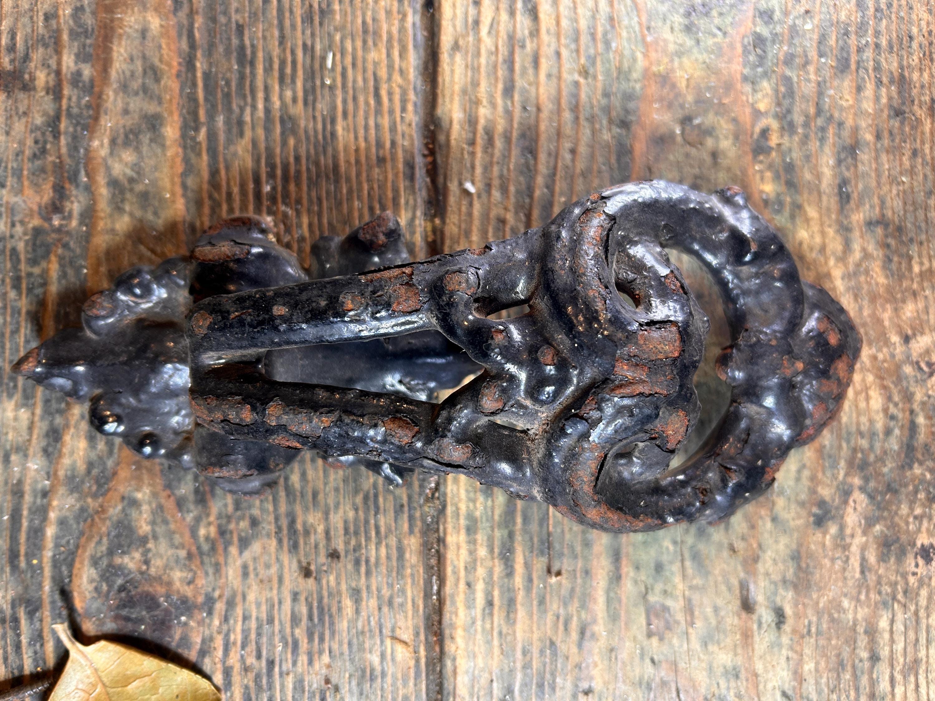 Stunning Mid 19th Century Large / ANTIQUE DOOR KNOCKER / Original Solid ...