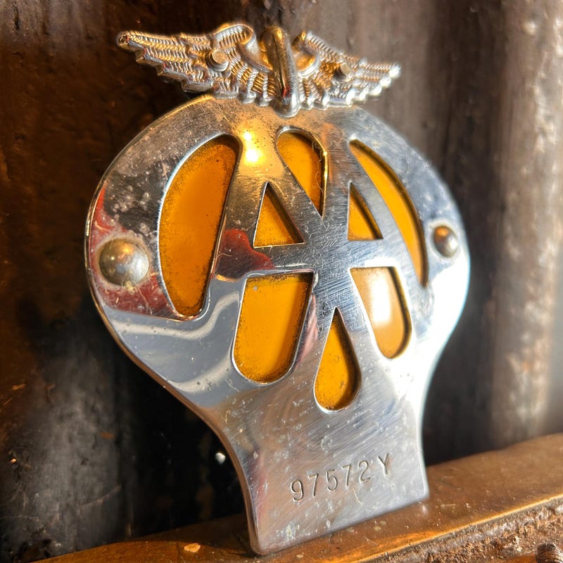 Vintage Aa Badge - Etsy UK